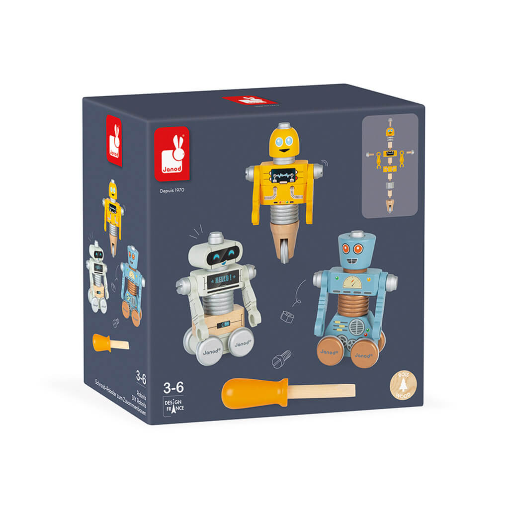 Janod - DIY Robots | Macklem’s Baby Store Canada