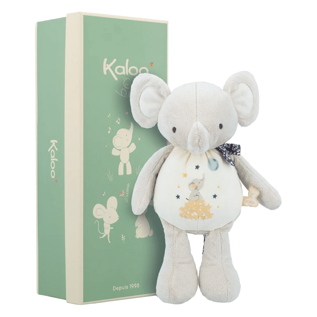 Kaloo Sound Plush Elephant | Macklem’s Baby Store Canada