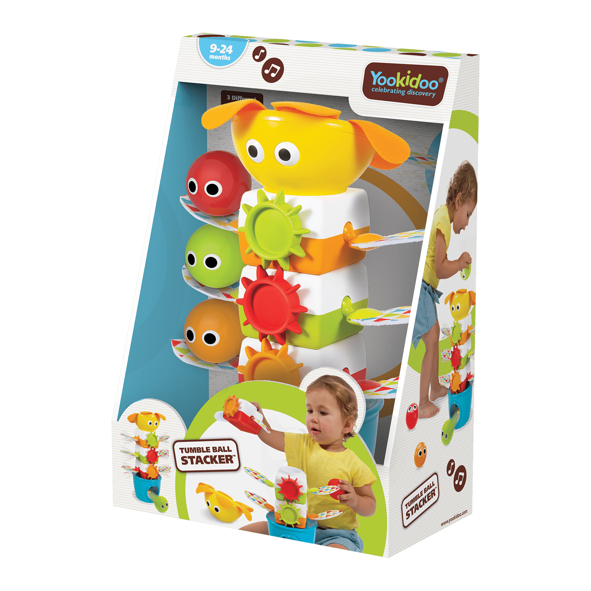 Yookidoo Tumble Ball Stacker | Macklem’s Baby Store Canada