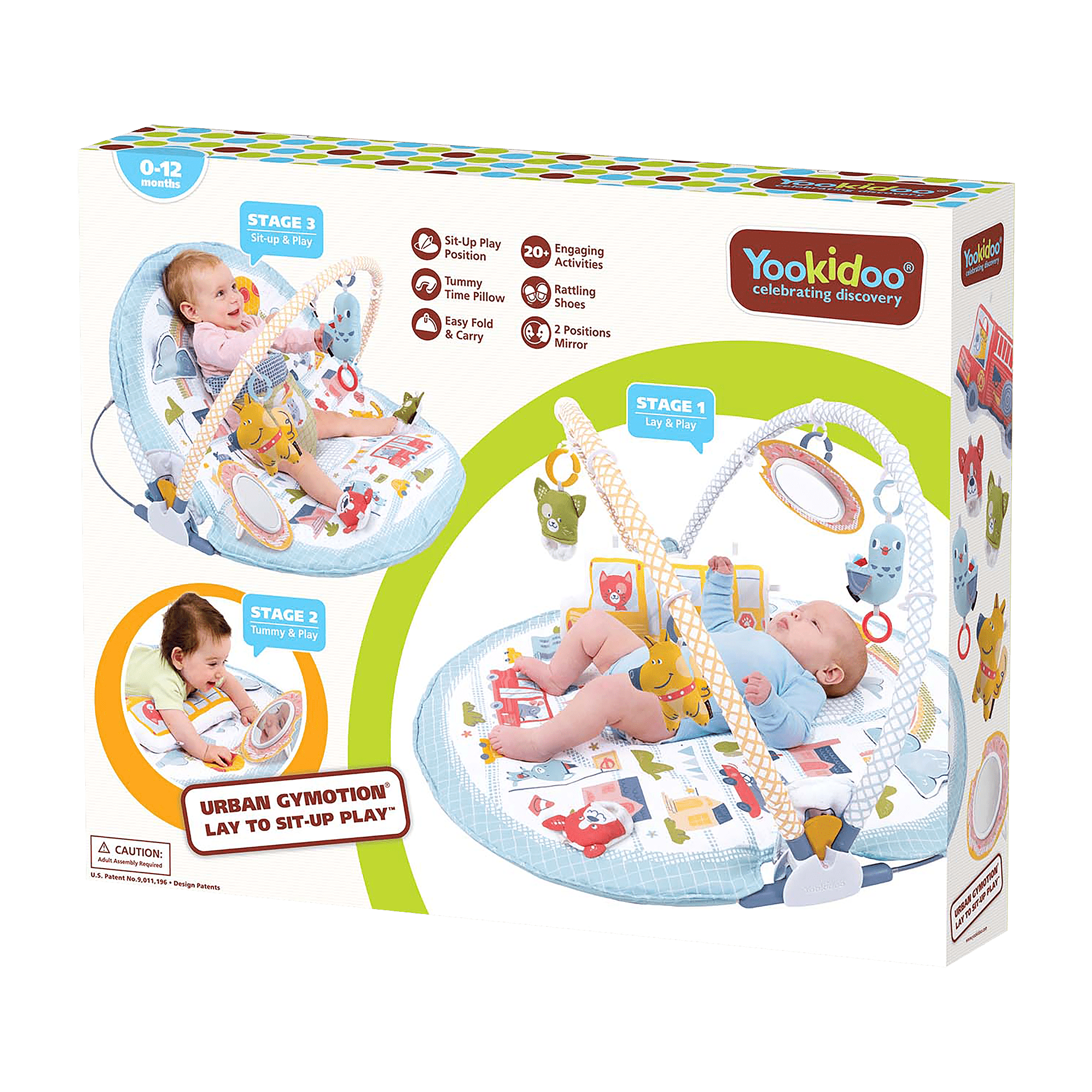 YookidooUrban Gymotion Lay to Sit-Up Play | Macklem's Canada